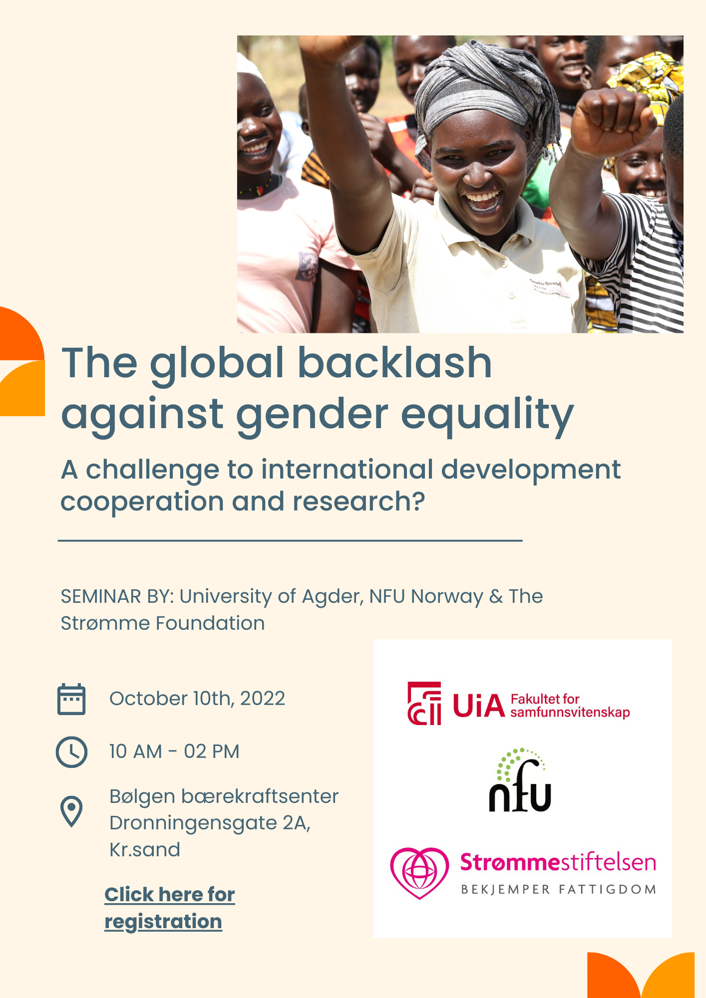 Seminar: The Global Backlash Against Gender Equality – NFU